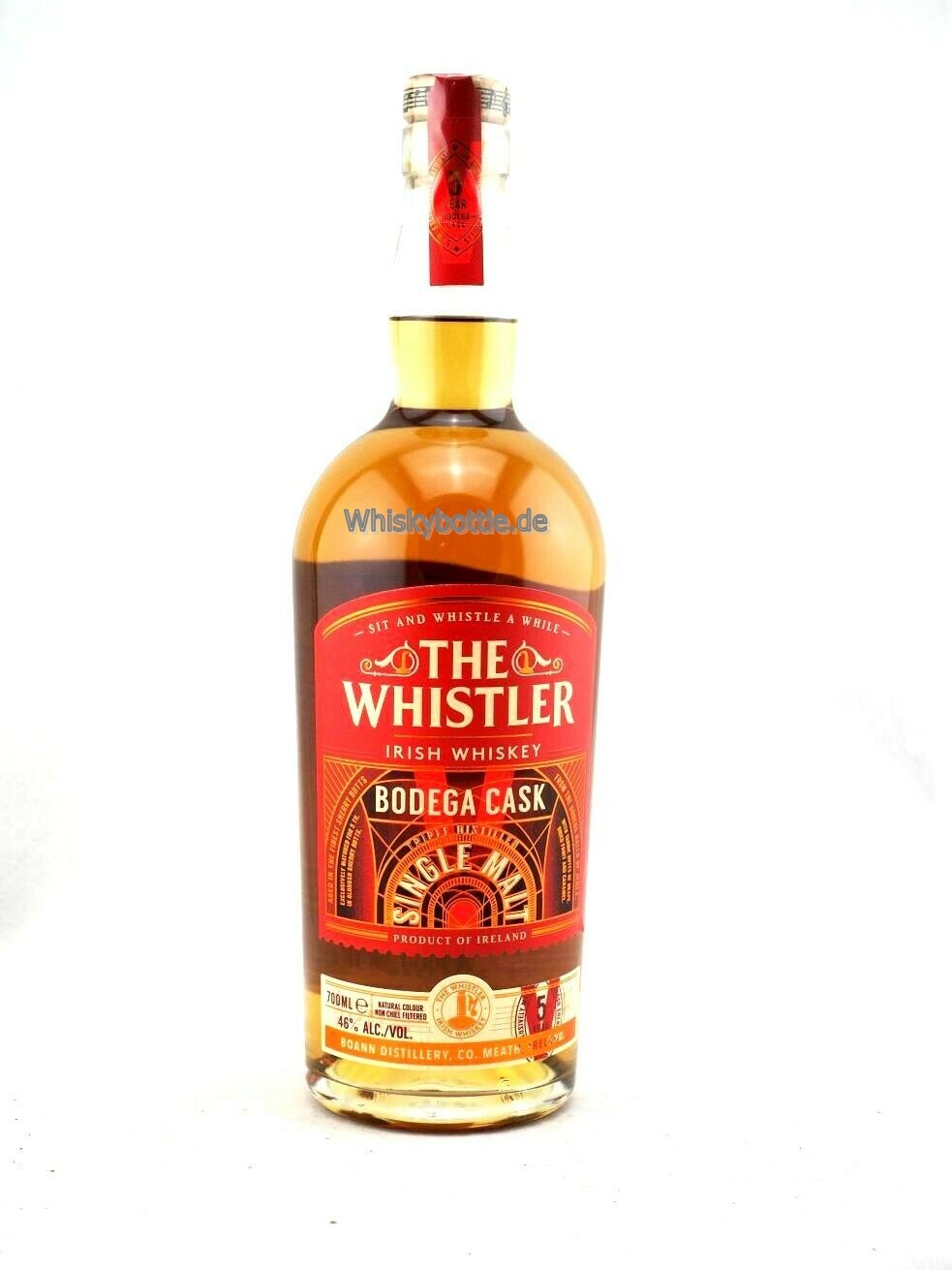 The Whistler 5 Jahre Irish Single Malt Bodega Cask 46.0% 0,7l